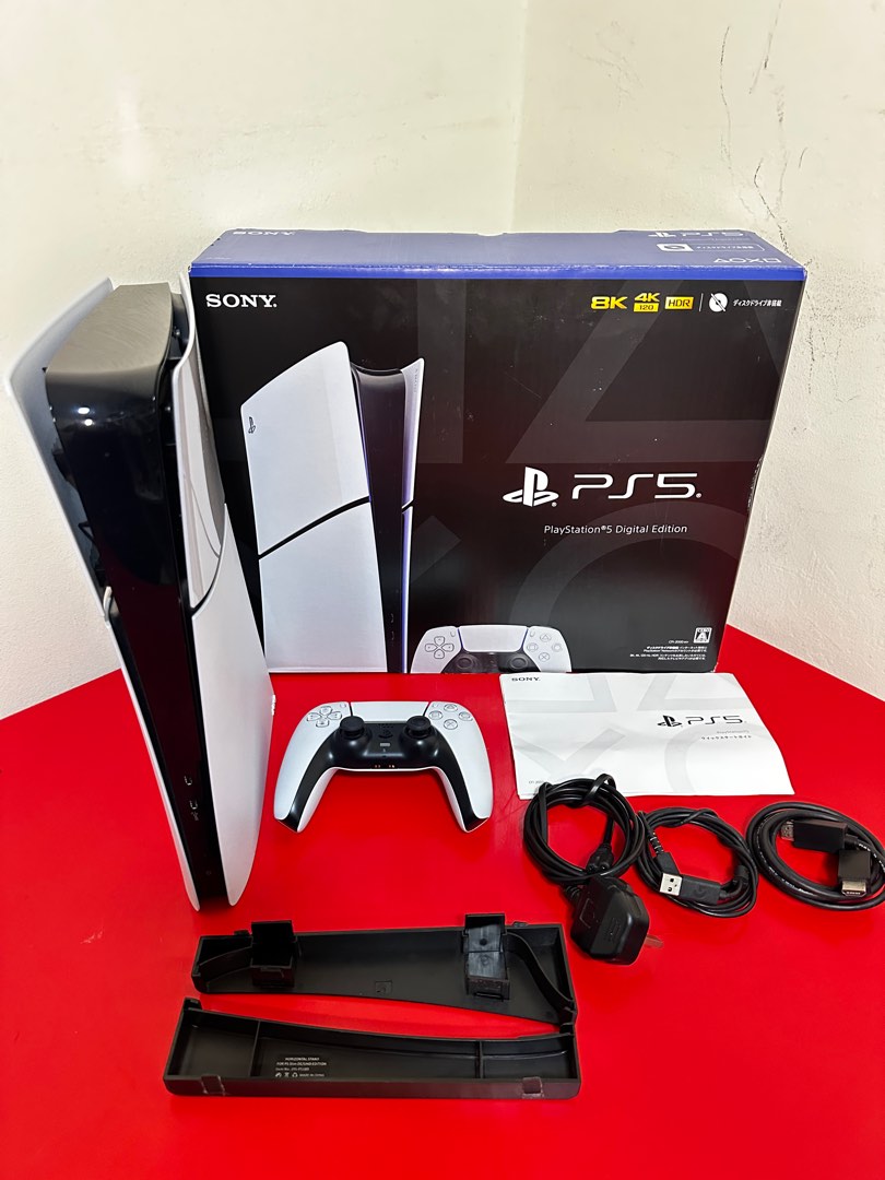 ps5 slim digital 1tb (free delivery & warranty - oct 2025), Video ...