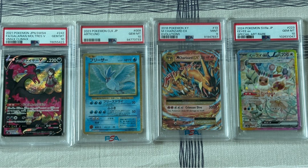 PSA 10 Slabs Pokemon., Hobbies & Toys, Toys & Games on Carousell