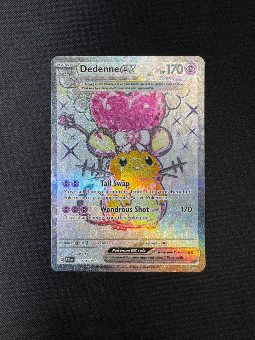 [PTCG] Dedenne ex 239/193 Paldea Evolved, Hobbies & Toys, Toys & Games ...