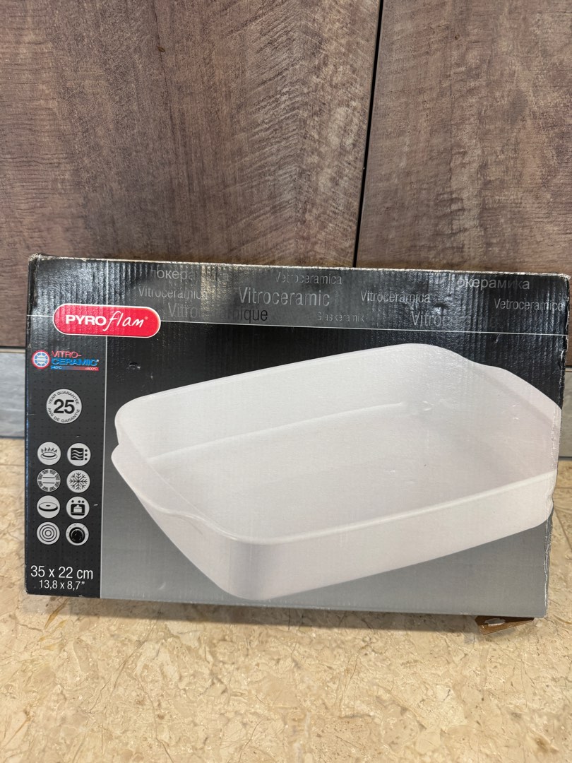 Pyroflam Vitroceramic Dish, Furniture & Home Living, Kitchenware ...