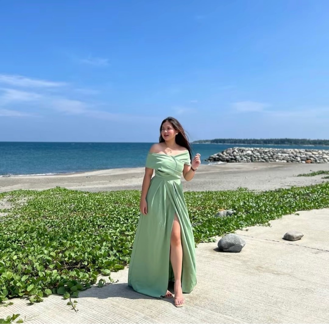 QUEEN BRIDESMAID/ PANG ABAY FORMAL DRESS FLOORLENGTH, Women's Fashion ...