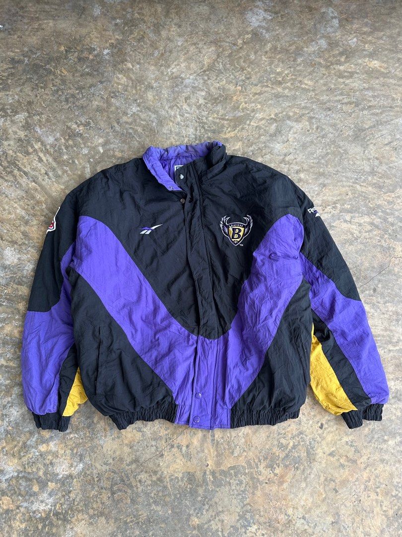 RARE Vintage Baltimore Ravens Reebok Proline NFL Puffer Jacket, Men's ...