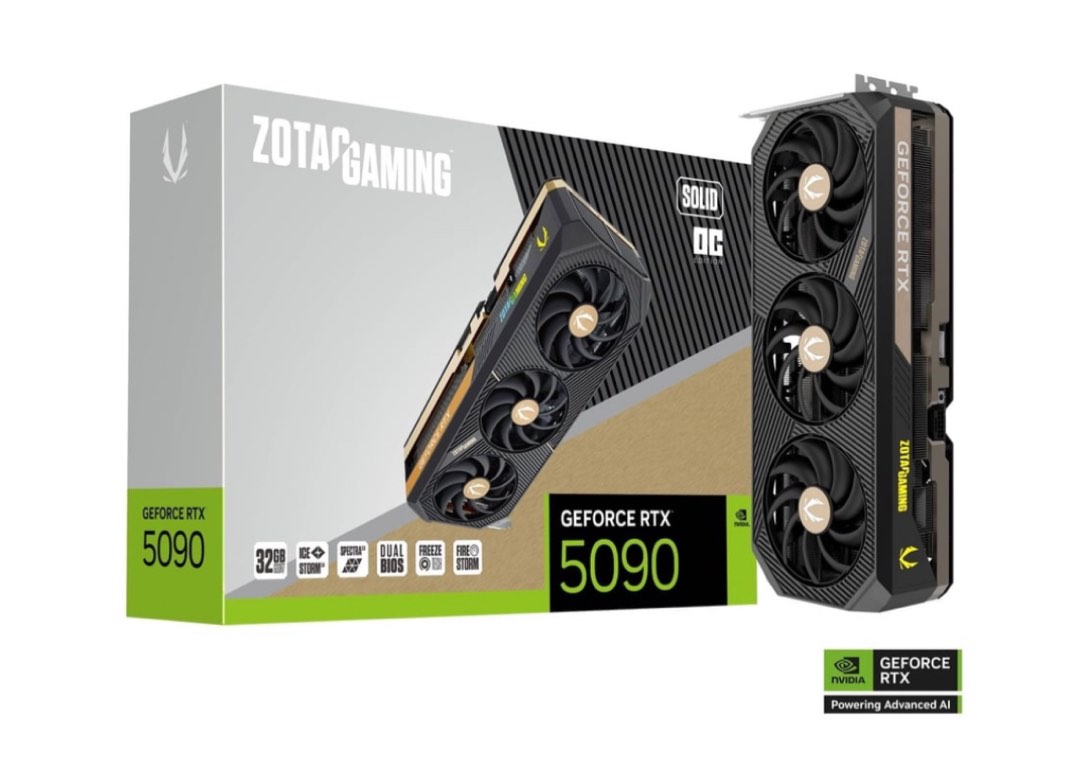 (Read Description) Zotac RTX 5090 Solid , Computers & Tech, Parts ...