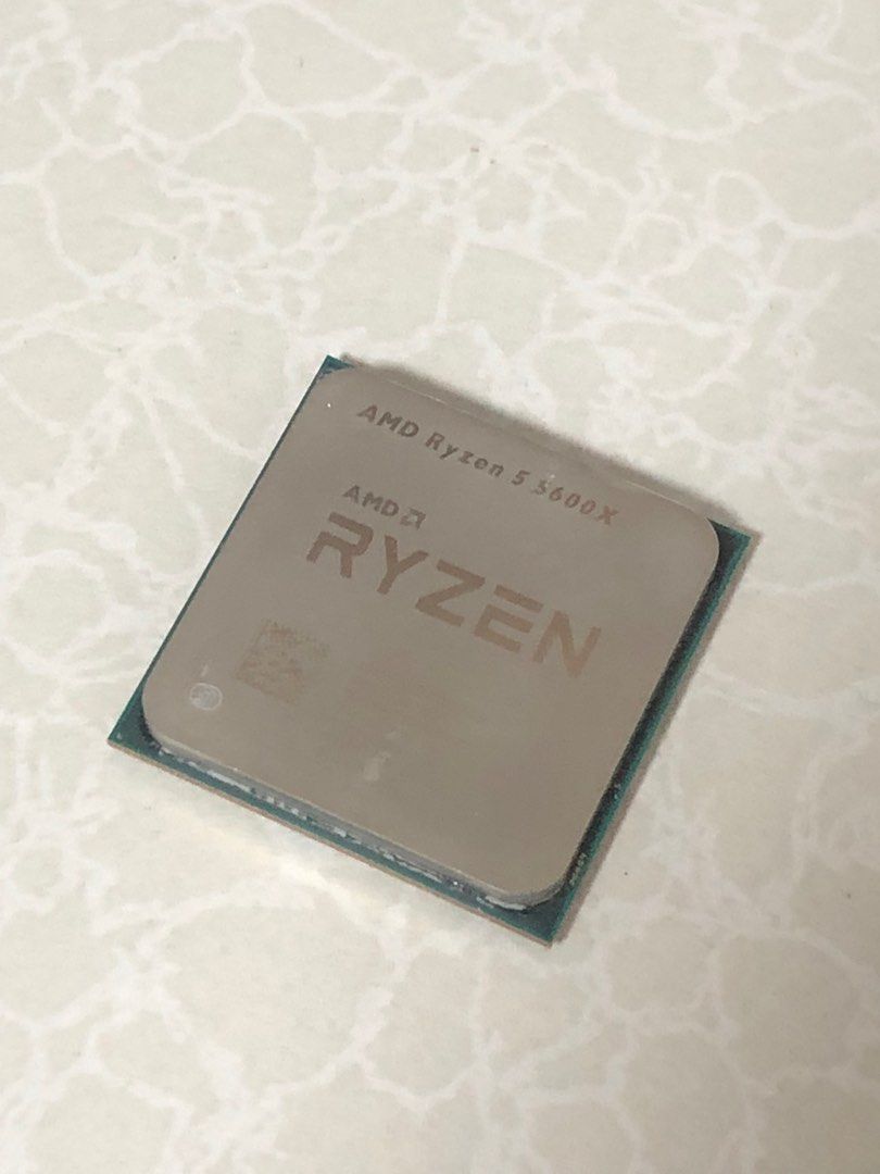 Ryzen 5 5600X AMD R5 5600X CPU, 電腦＆科技, 電腦周邊及配件, 電腦周邊產品 - Carousell