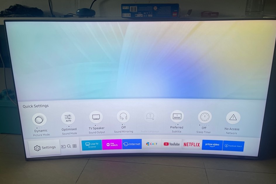 Samsung 55 inch 4k curve smart tv, TV & Home Appliances, TV ...