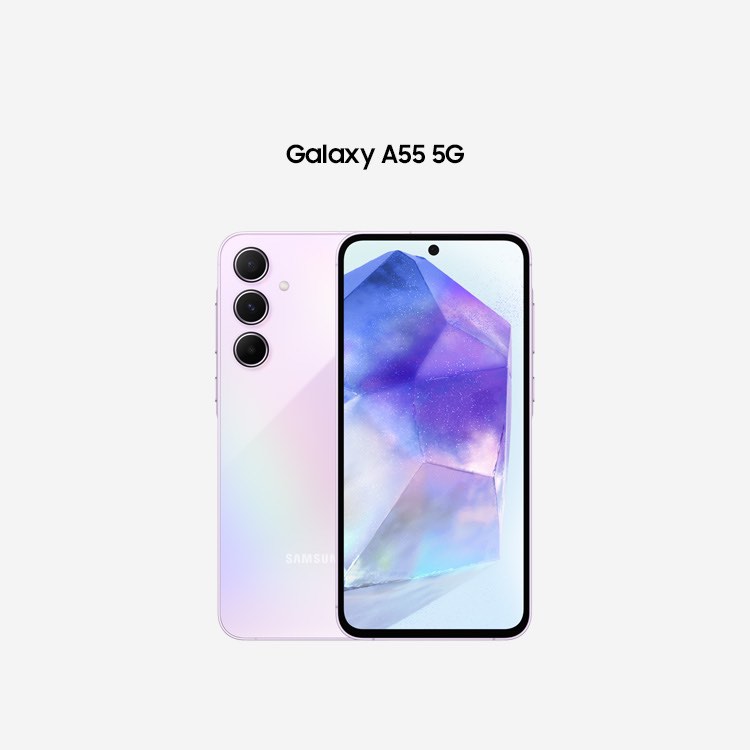 Samsung Galaxy A55 5G 8/256GB (Awesome Lilac), Mobile Phones & Gadgets ...