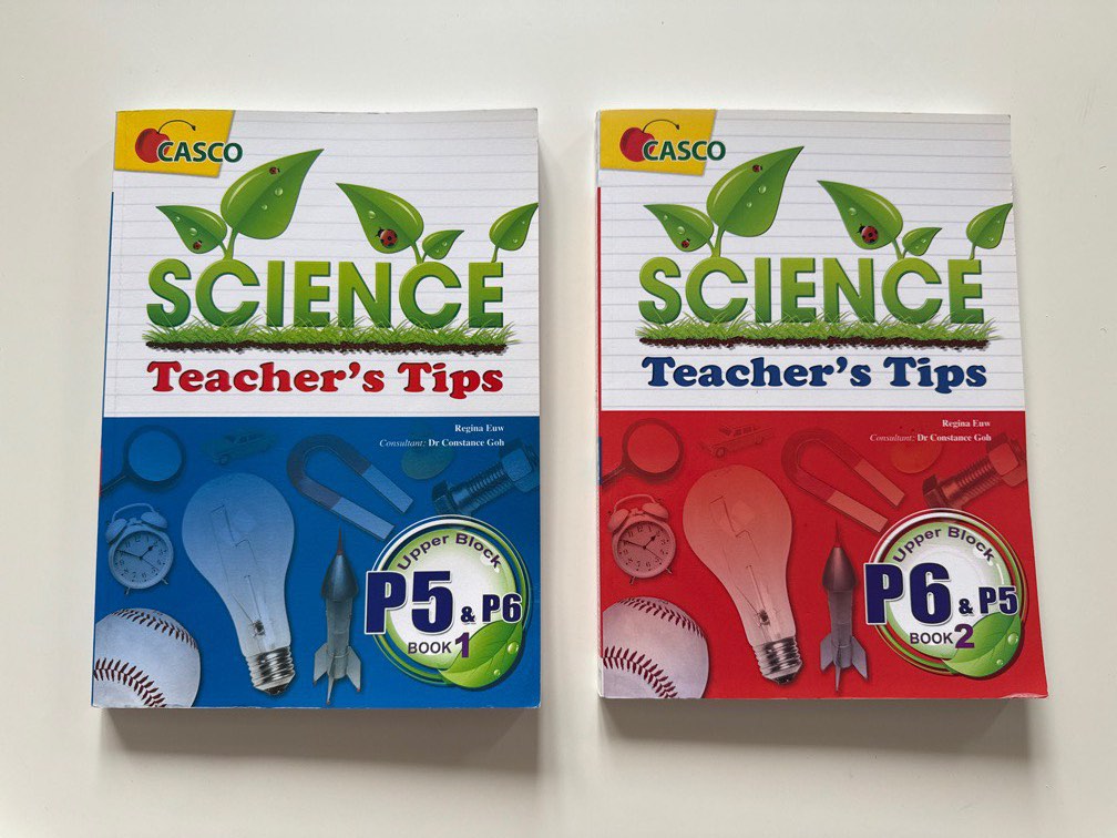 Science-Teacher's Tips for P5 & P6 Book 1 and Book 2, PSLE Preparation ...