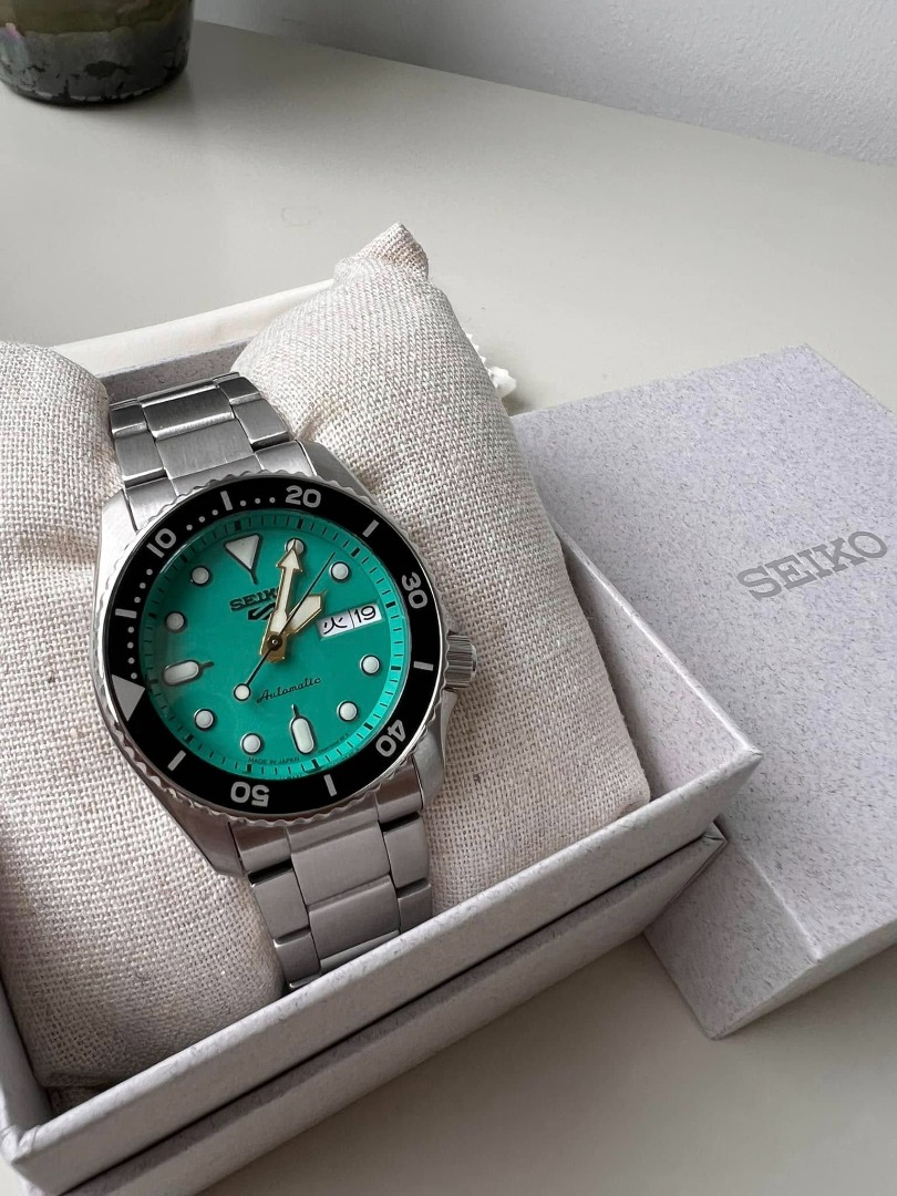 SEIKO Teal - Tiffany inspired, Luxury, Watches on Carousell
