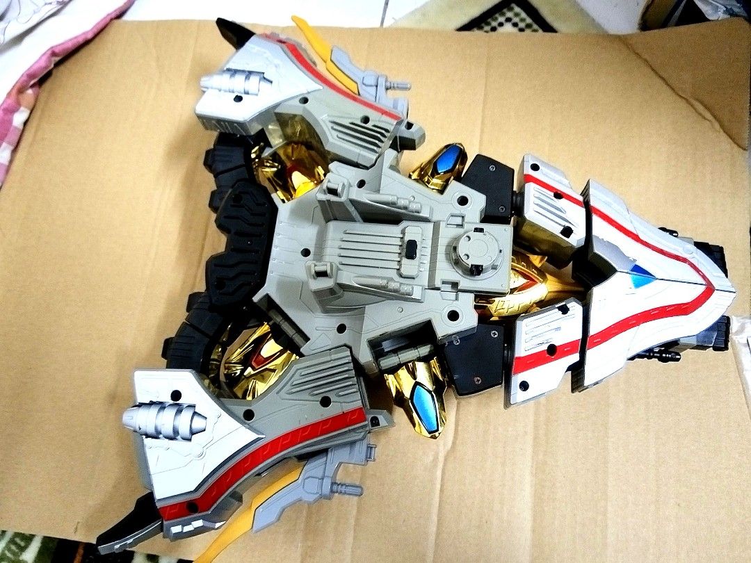 Sentai goseiger dx gosei ultimate / power rangers megaforce megazord ...