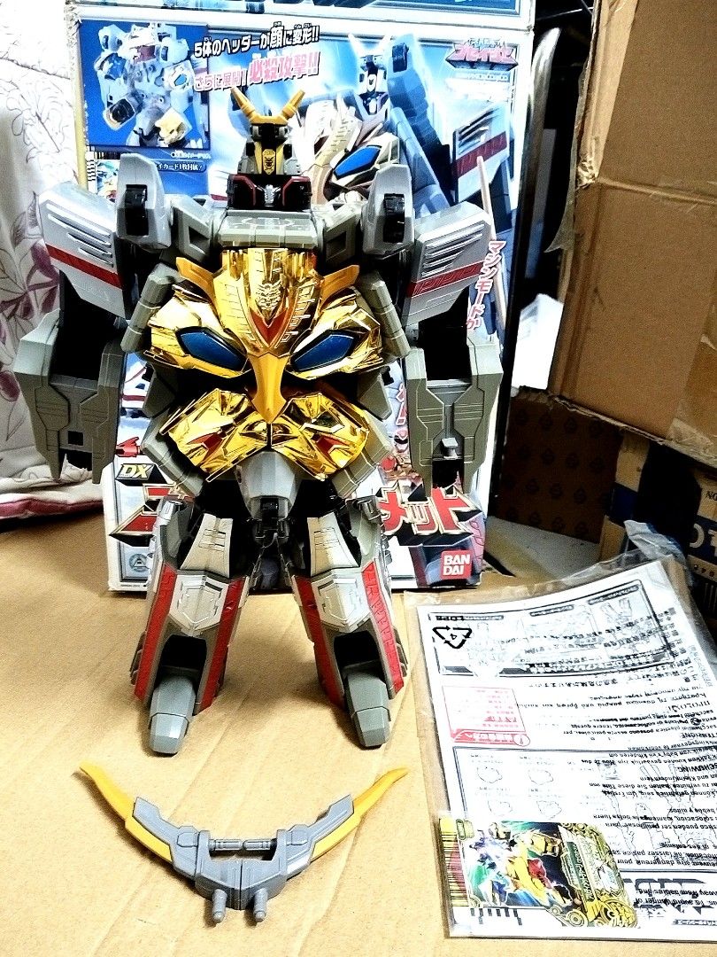 Sentai goseiger dx gosei ultimate / power rangers megaforce megazord ...