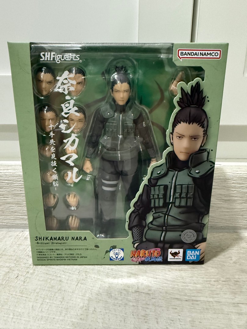 [SG Stock] SHF Nara Shikamaru Naruto Shippuden SHFiguarts SH Figuarts ...