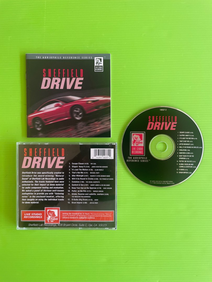 Sheffield Drive The Audiophile Reference Series CD, Hobbies & Toys ...