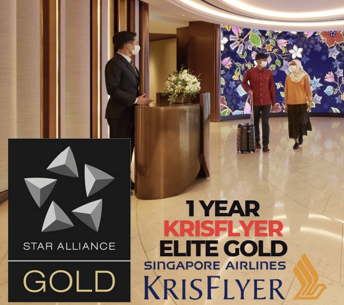 Singapore Airlines KrisFlyer KF Elite Gold 1 Year Membership Card YOUR OWN NAME / ACCOUNT ...