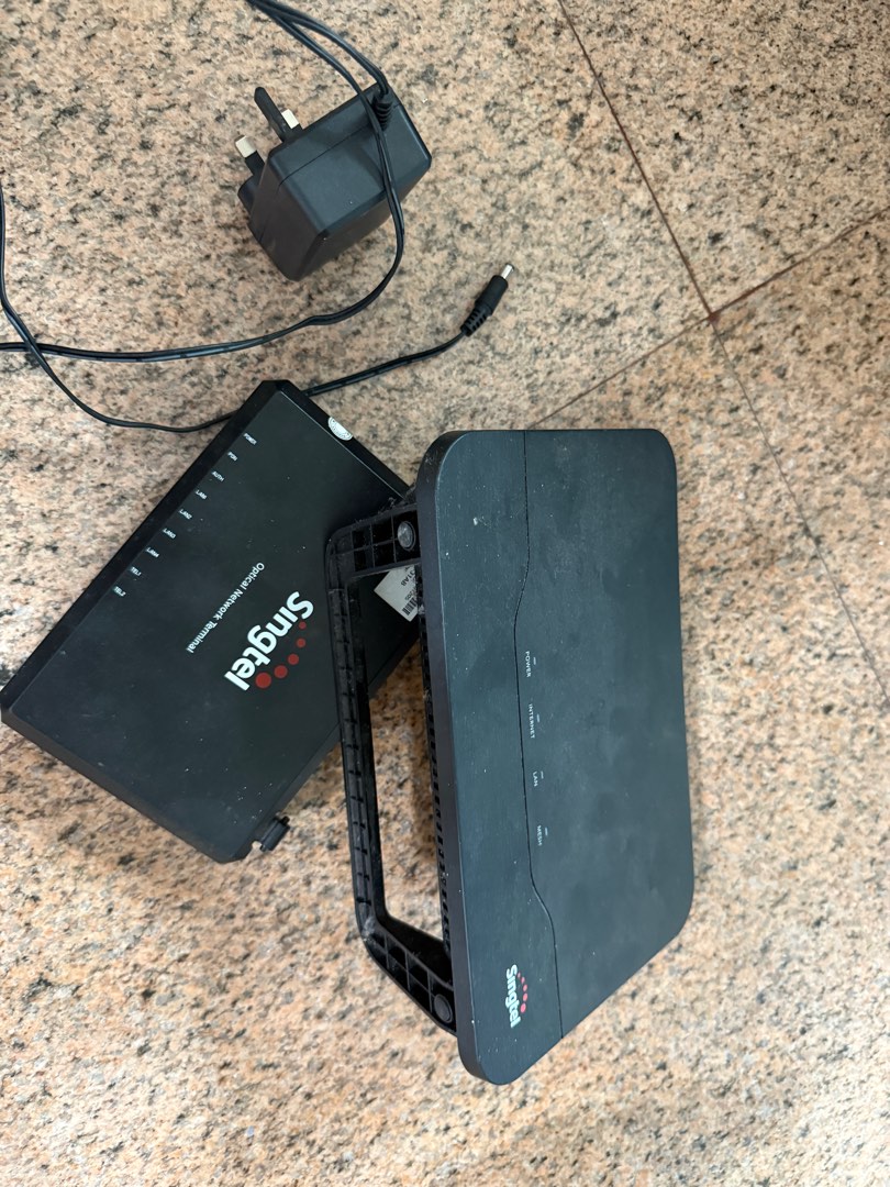 Singtel Mesh Router and modem, TP link router, Computers & Tech, Parts ...