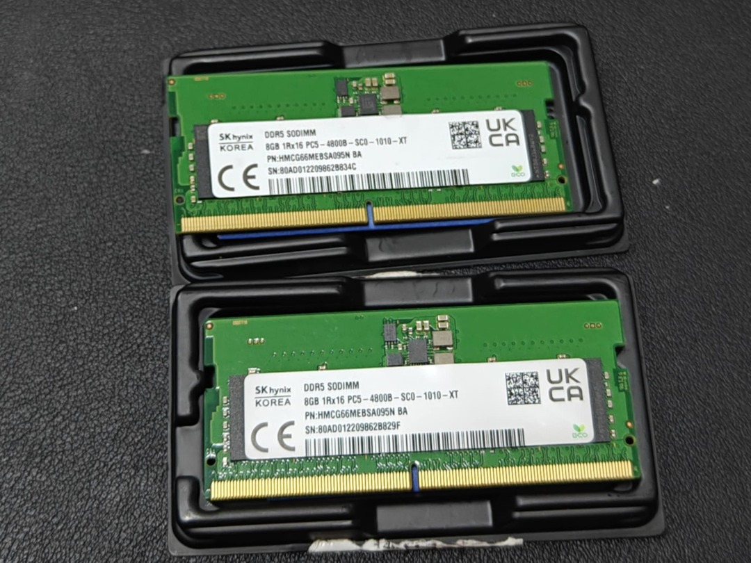 SK Hynix 8GB DDR5 4800Mhz 1.1V 262Pin SODIMM Laptop Memory RAM, Computers & Tech, Parts ...