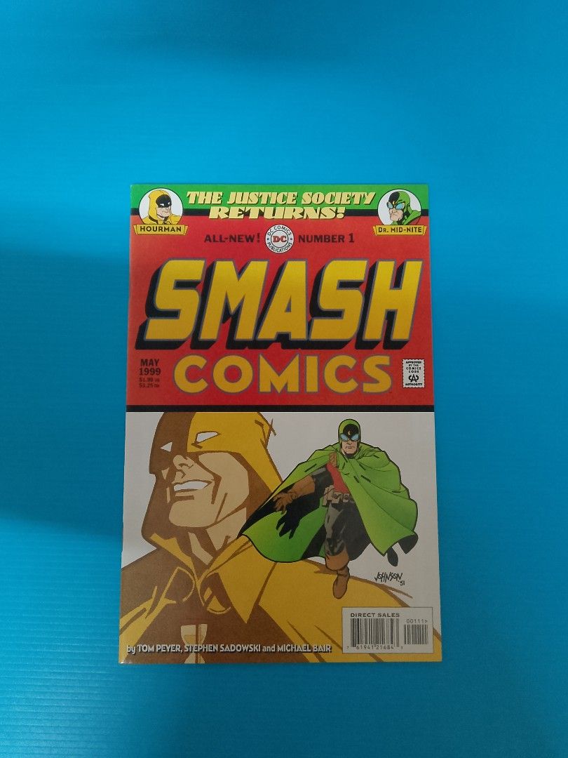 Smash Comics #1 ( Dave Johnson - Cover Art ) DC Comics, Hobbies & Toys ...
