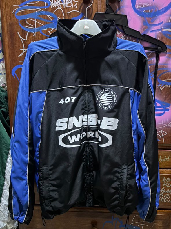 Snsb world Reflective Jacket, Men's Fashion, Tops & Sets, Tshirts & Polo Shirts on Carousell