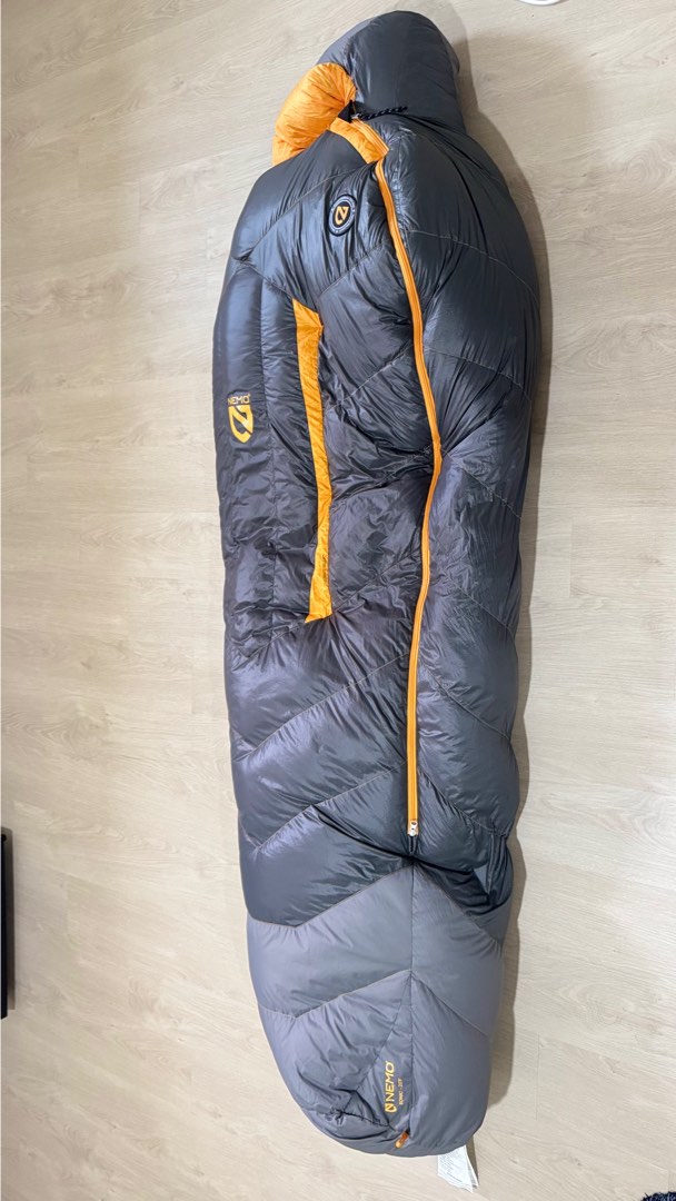 Sonic Nemo Down Sleeping Bag -20F, Sports Equipment, Hiking & Camping ...