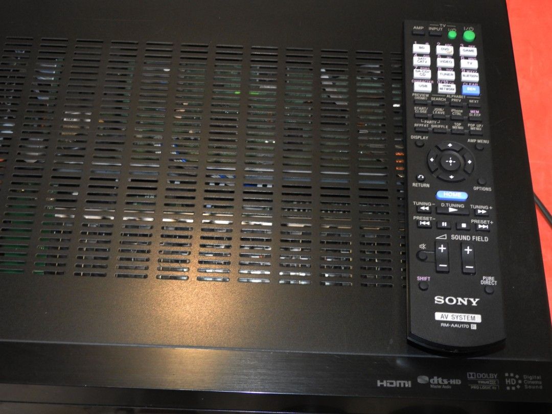 Sony STR-DN1040, 4K HDMI, 7.2 Channel AV Receiver, Audio, Soundbars ...