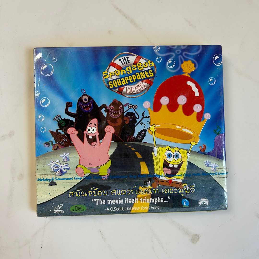 spongebob squarepants movie vcd, 興趣及遊戲, 音樂、樂器 & 配件, 音樂與媒體 - CD 及 DVD ...