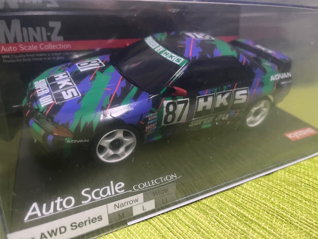 STOCKS ARRIVED - HKS Nissan R32 GTR HKS Edition Kyosho Mini Z ASC Body ...