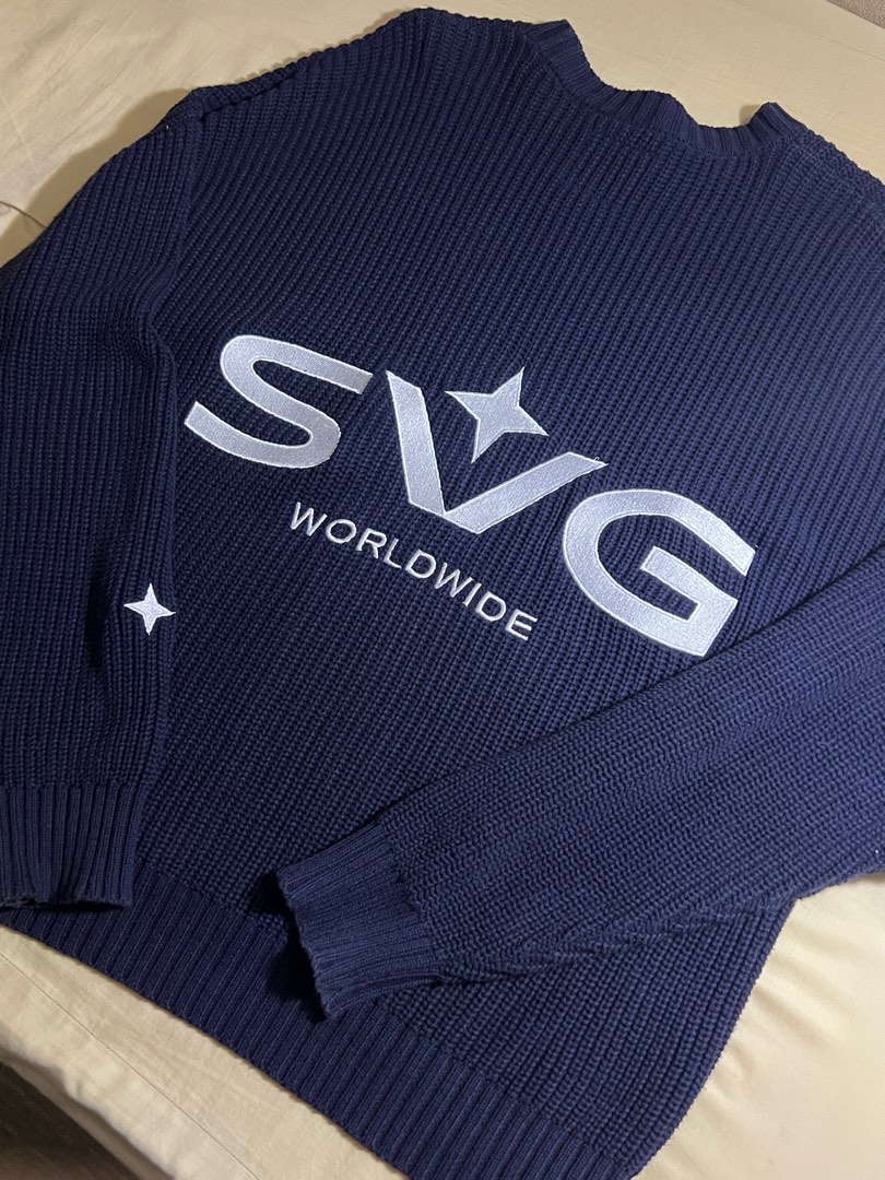 SVG KNITWEAR, Men's Fashion, Activewear on Carousell