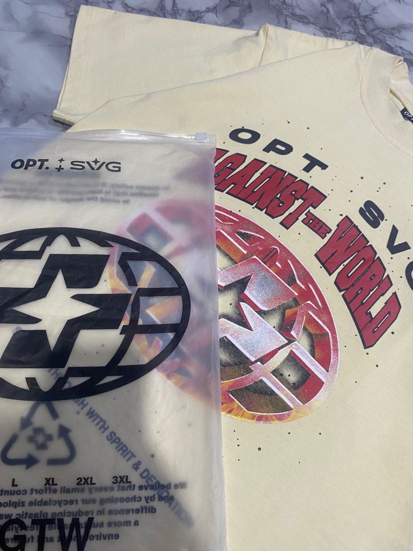 SVG OPT AGAINTS THE WORLD AGTW GLOBEE TER, Men's Fashion, Activewear on ...