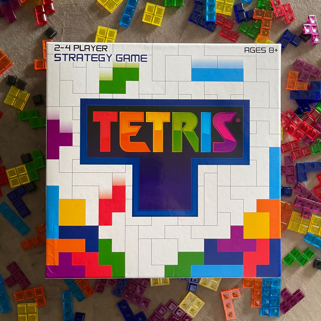 Tetris board game - a strategic puzzle game, Hobbies & Toys, Toys ...