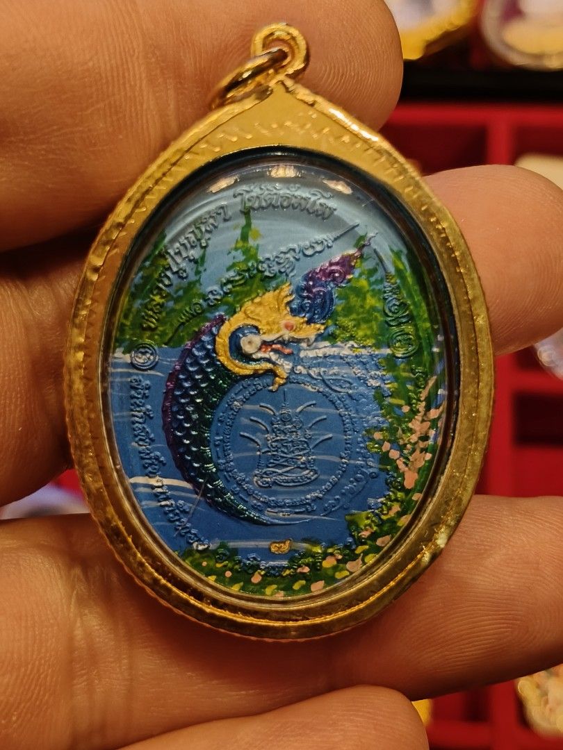 Thai Amulet - Luang Pu Boonma - Metta Barami Piset" series. B.E 2567 - Master Painting - Gold ...