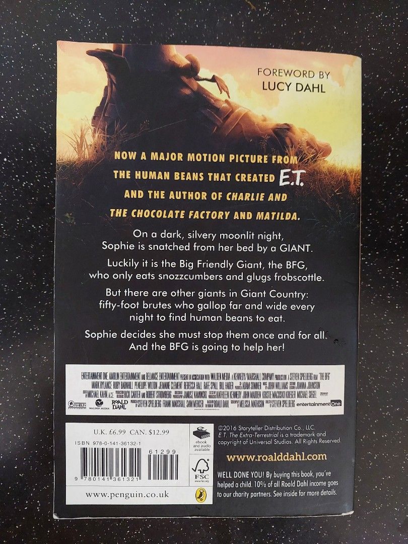 The BFG by Roald Dahl, Hobbies & Toys, Books & Magazines, Storybooks on ...