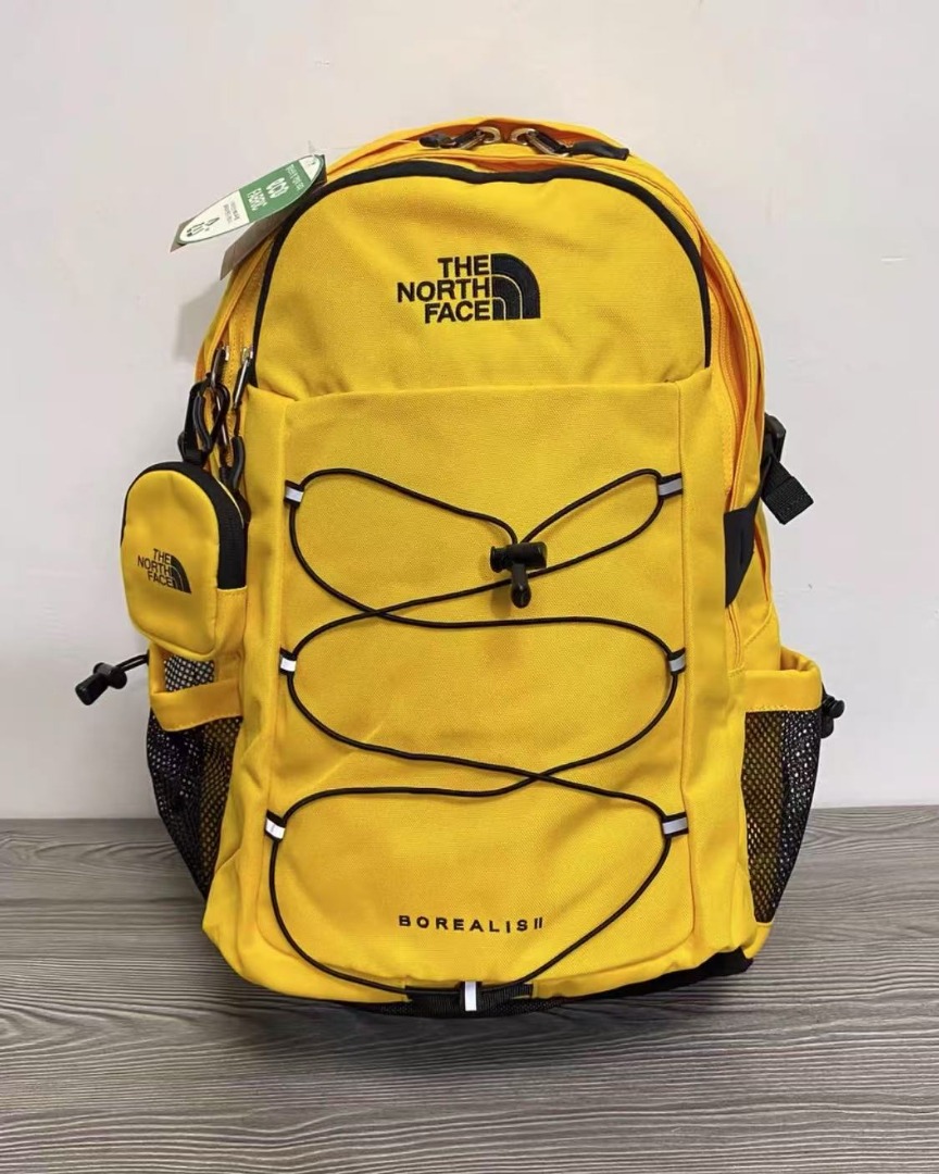 The North Face 32L ECO Friendly Waterproof Backpack Yellow, Men's ...