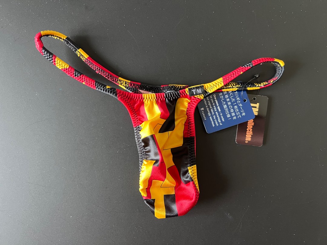 TM (TxM) national flag t-back, Men's Fashion, Bottoms, New Underwear on ...