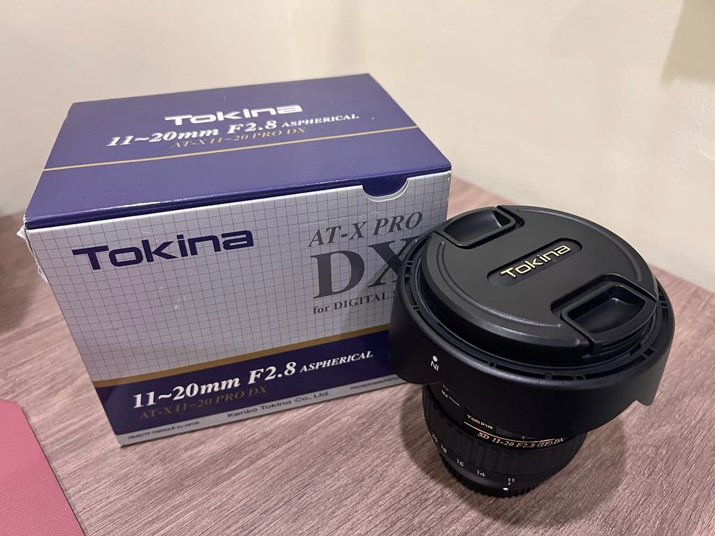 Tokina AT-X 11-20 F2.8 PRO DX (11-20mm f/2.8 ) - Nikon mount, Photography, Lens & Kits on Carousell