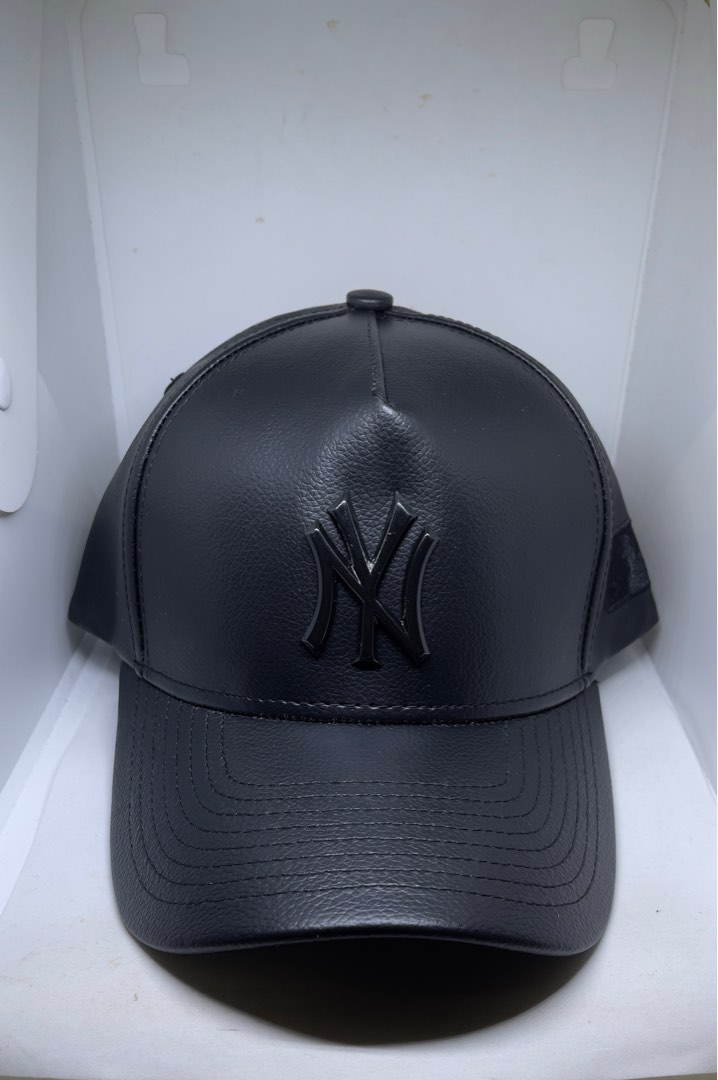 Topi MLB NY Logo Besi, Fesyen Pria, Aksesoris, Topi di Carousell