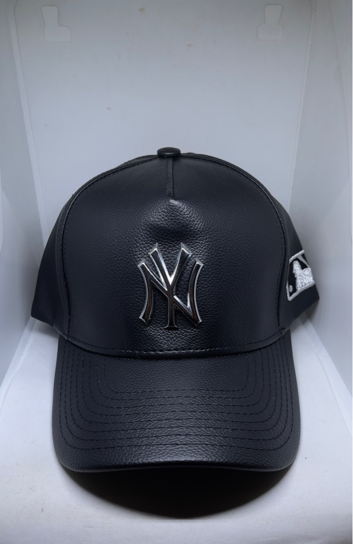 Topi MLB NY Logo Besi, Fesyen Pria, Aksesoris, Topi di Carousell