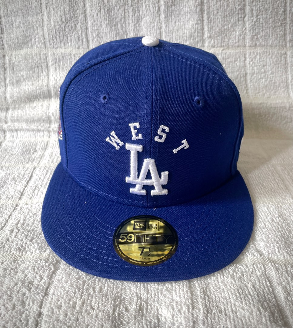 Topi New Era - LA Dodgers - West LA -59fifty, Fesyen Pria, Aksesoris ...