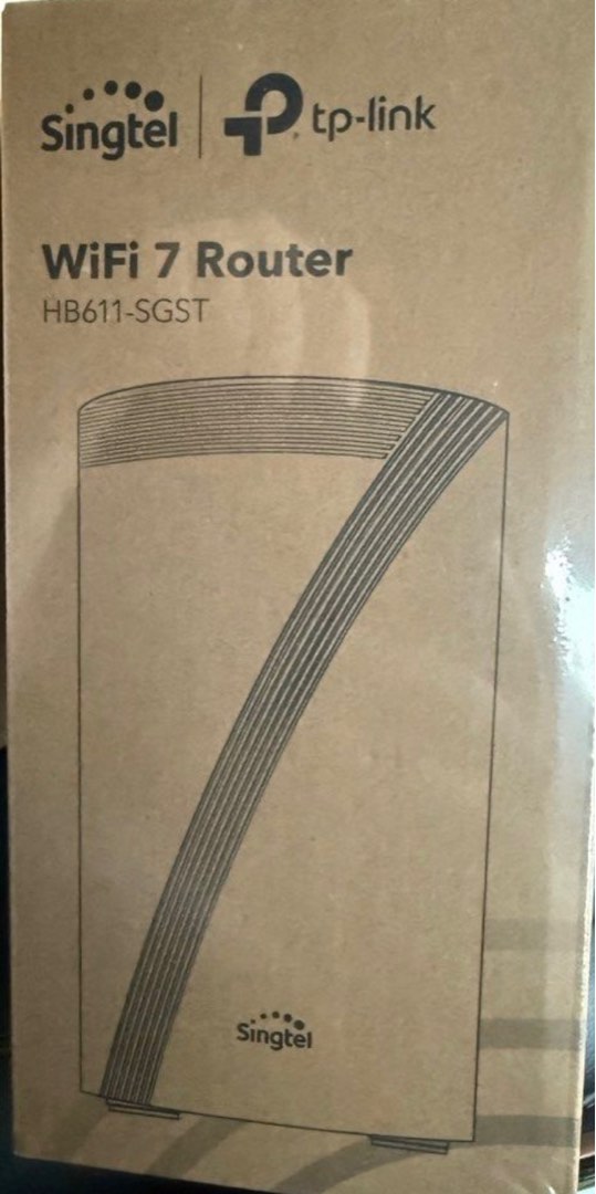 TP Link - Singtel WIFI7 router, Computers & Tech, Parts & Accessories ...