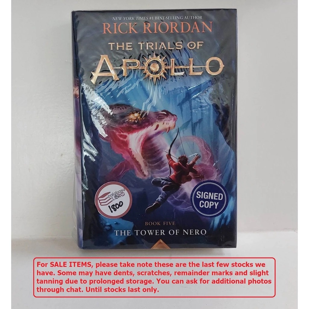 Trials of Apollo Tower of Nero by Rick Riordan, Hobbies & Toys, Books ...