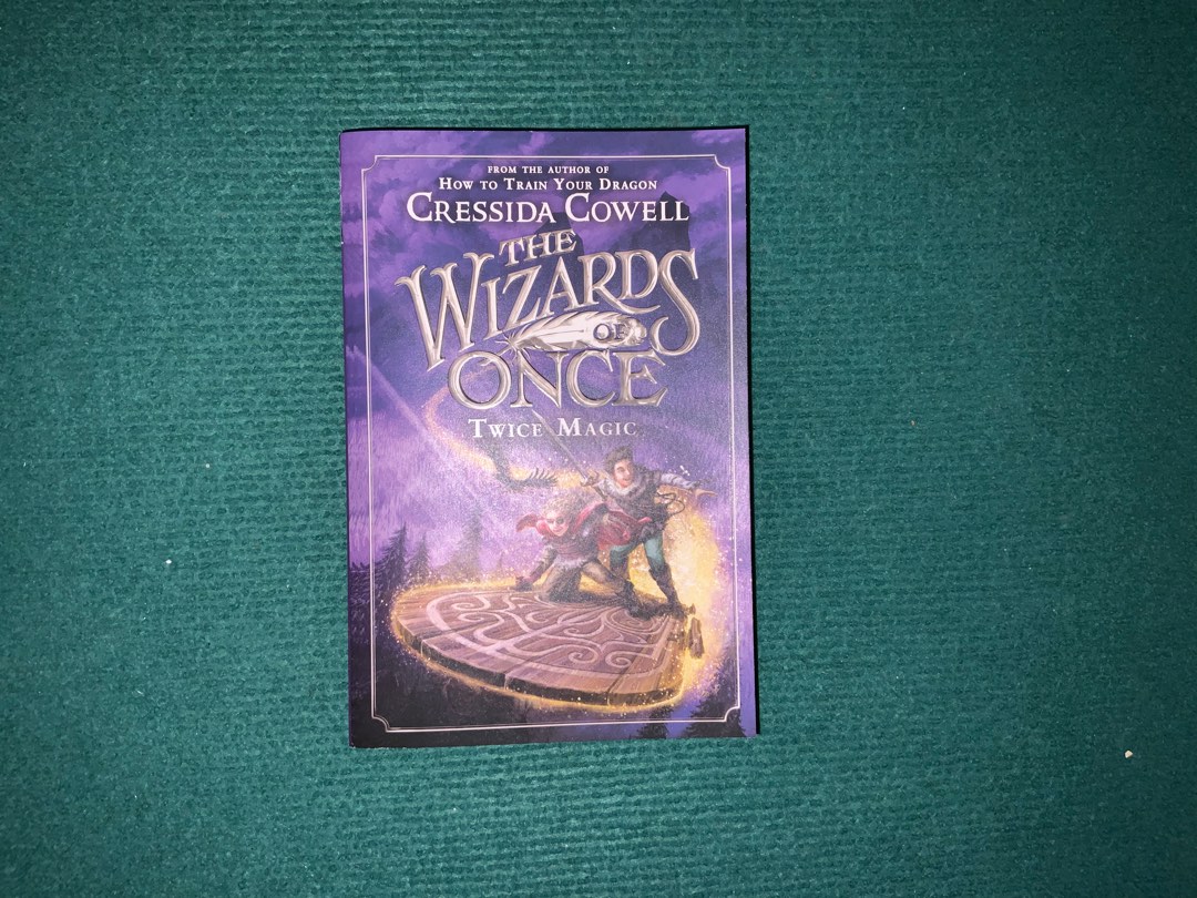 Twice Magic - book 2 of Wizards of Once book series, Hobbies & Toys ...