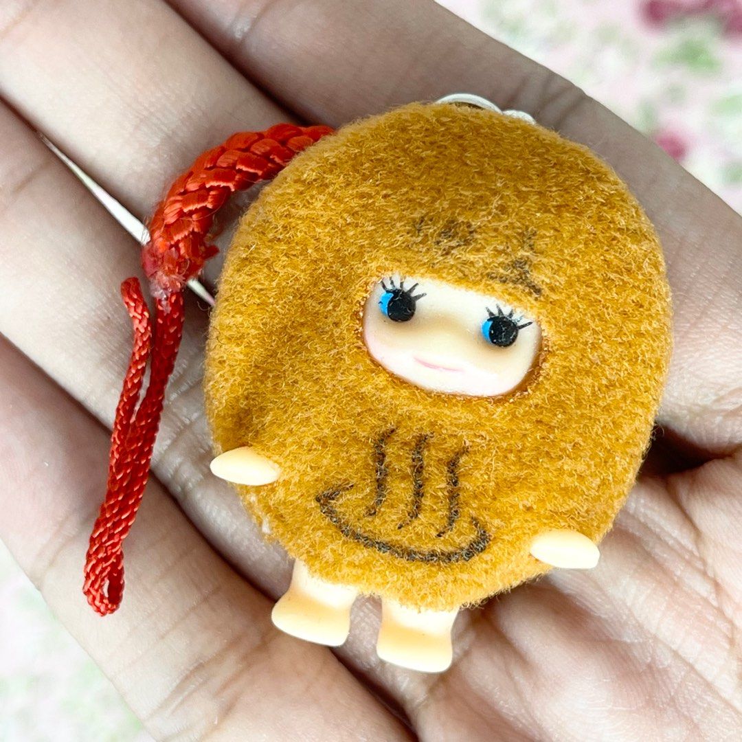 Unsealed Brown Onsen Steamed Bun Manju Kewpie Doll keychain gotochi ...