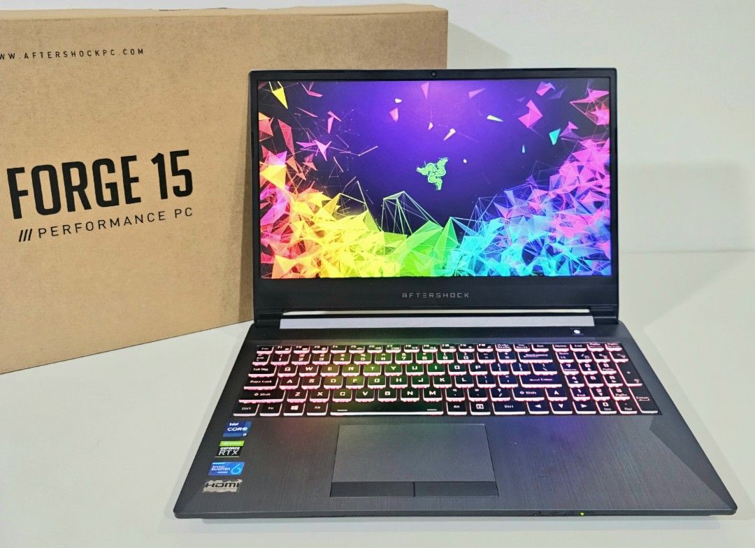 (U.P $ 2365) Aftershock Forge 15X Performance Edition I7-11800H|NVIDIA RTX 3060(6GB)|16GB DDR4 ...