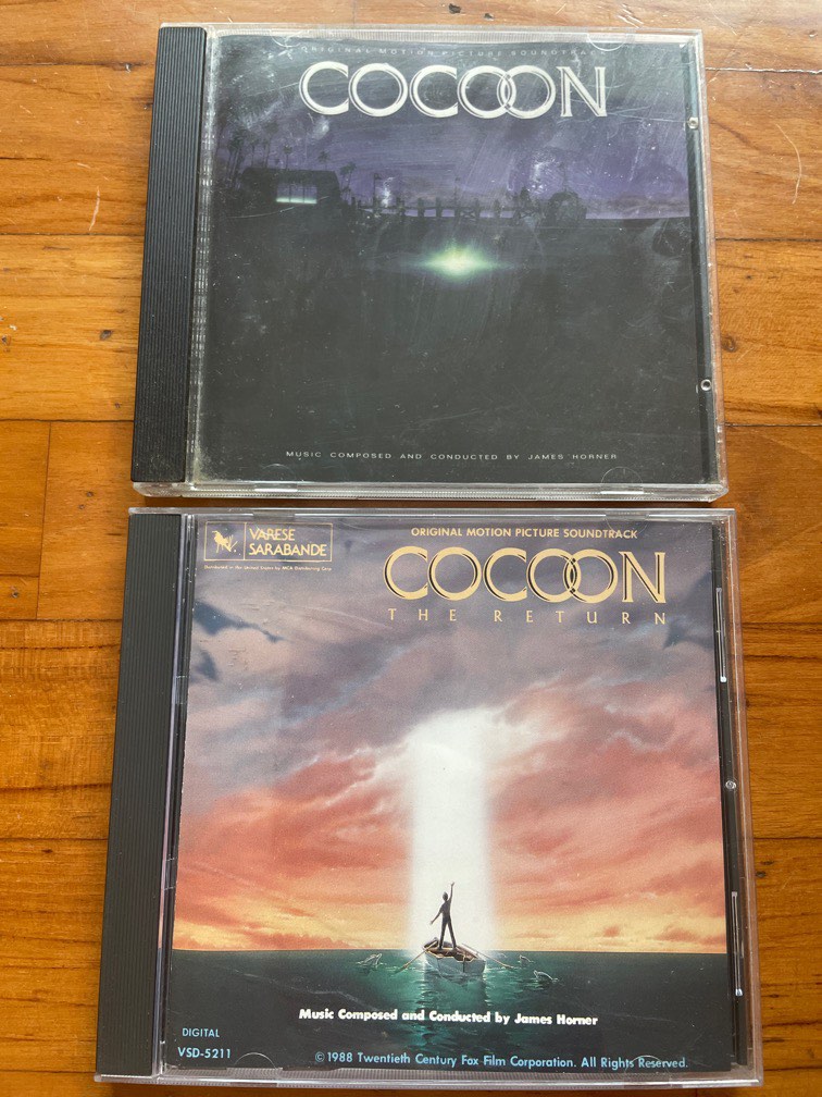 (USA) Cocoon / Cocoon The Return Movie Soundtrack CD, Hobbies & Toys ...