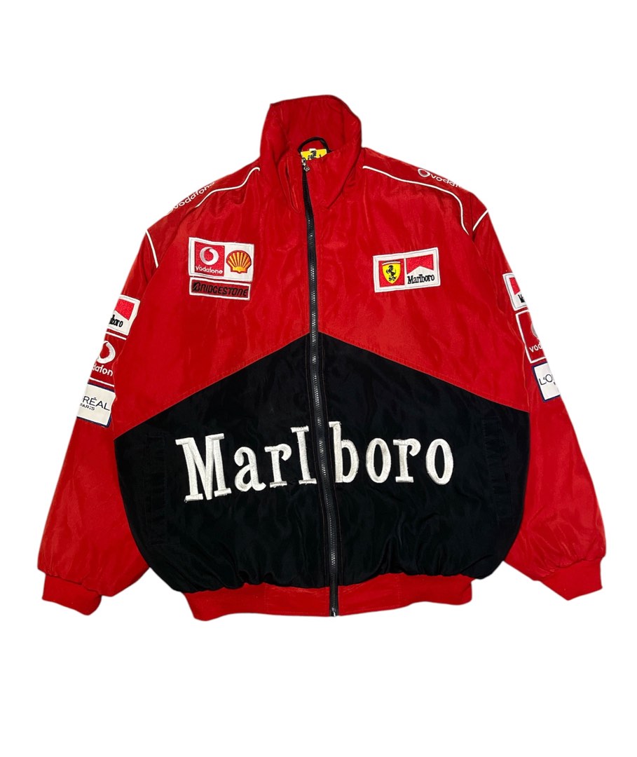Vintage F1 Ferrari Jacket, Men's Fashion, Coats, Jackets and Outerwear ...