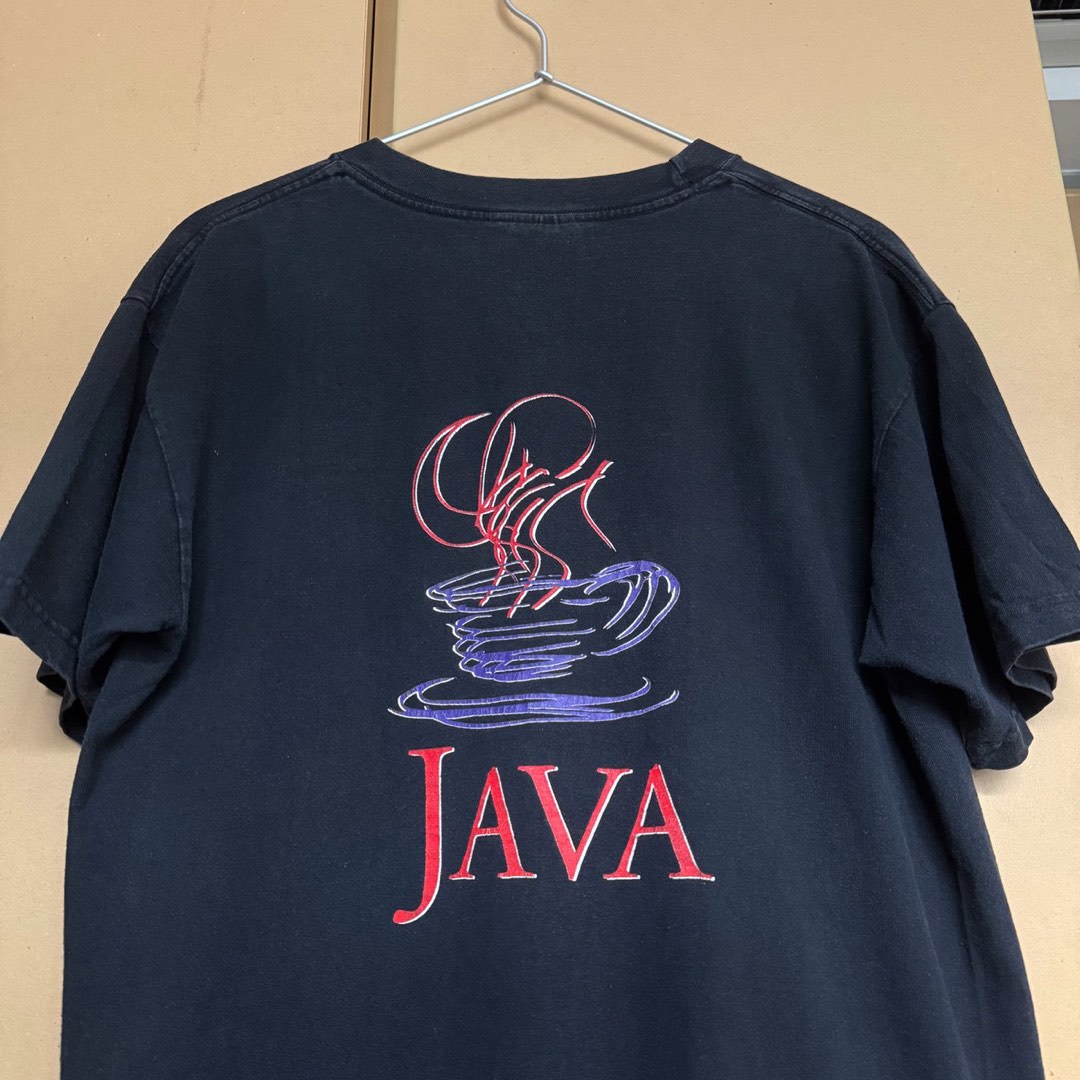 vintage java programming promo tee, Men's Fashion, Tops & Sets, Tshirts ...