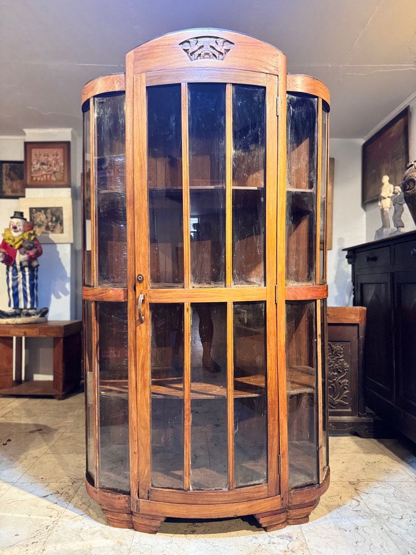 Vintage Narra Platera Display Cabinet, Hobbies & Toys, Memorabilia ...