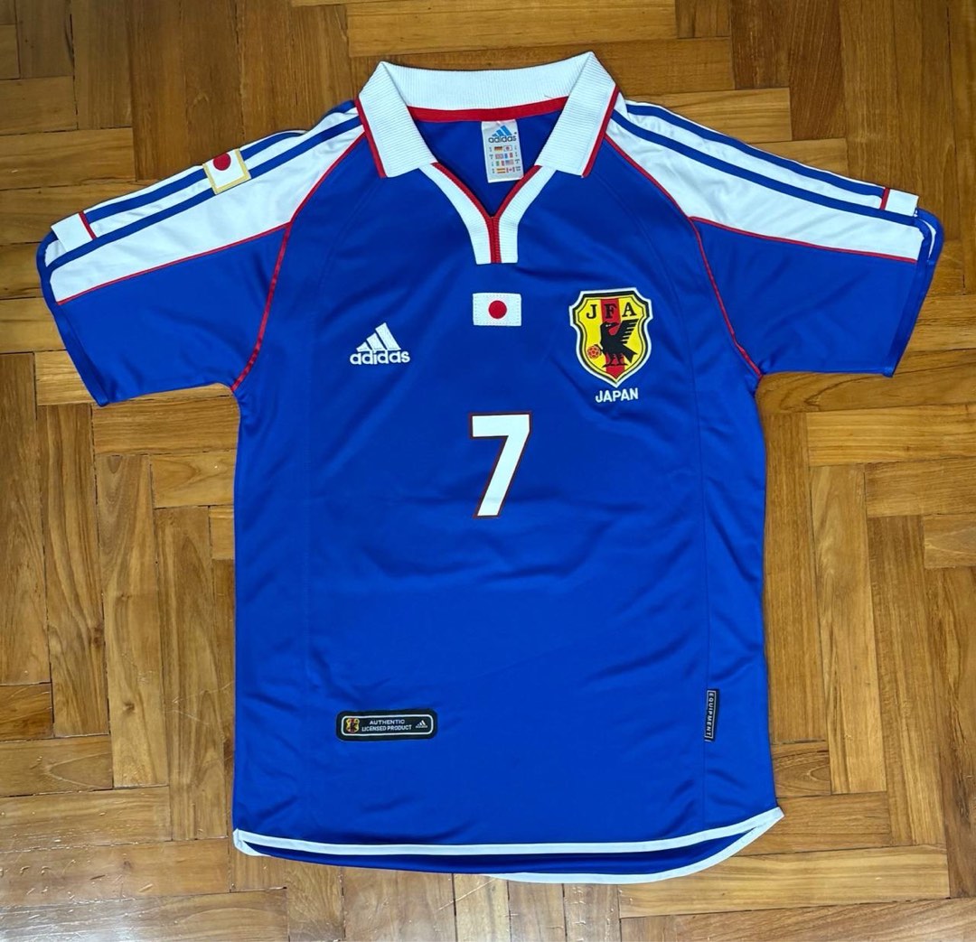 vintage retro Nakata Japan jersey 2000/2001, Men's Fashion, Tops & Sets ...