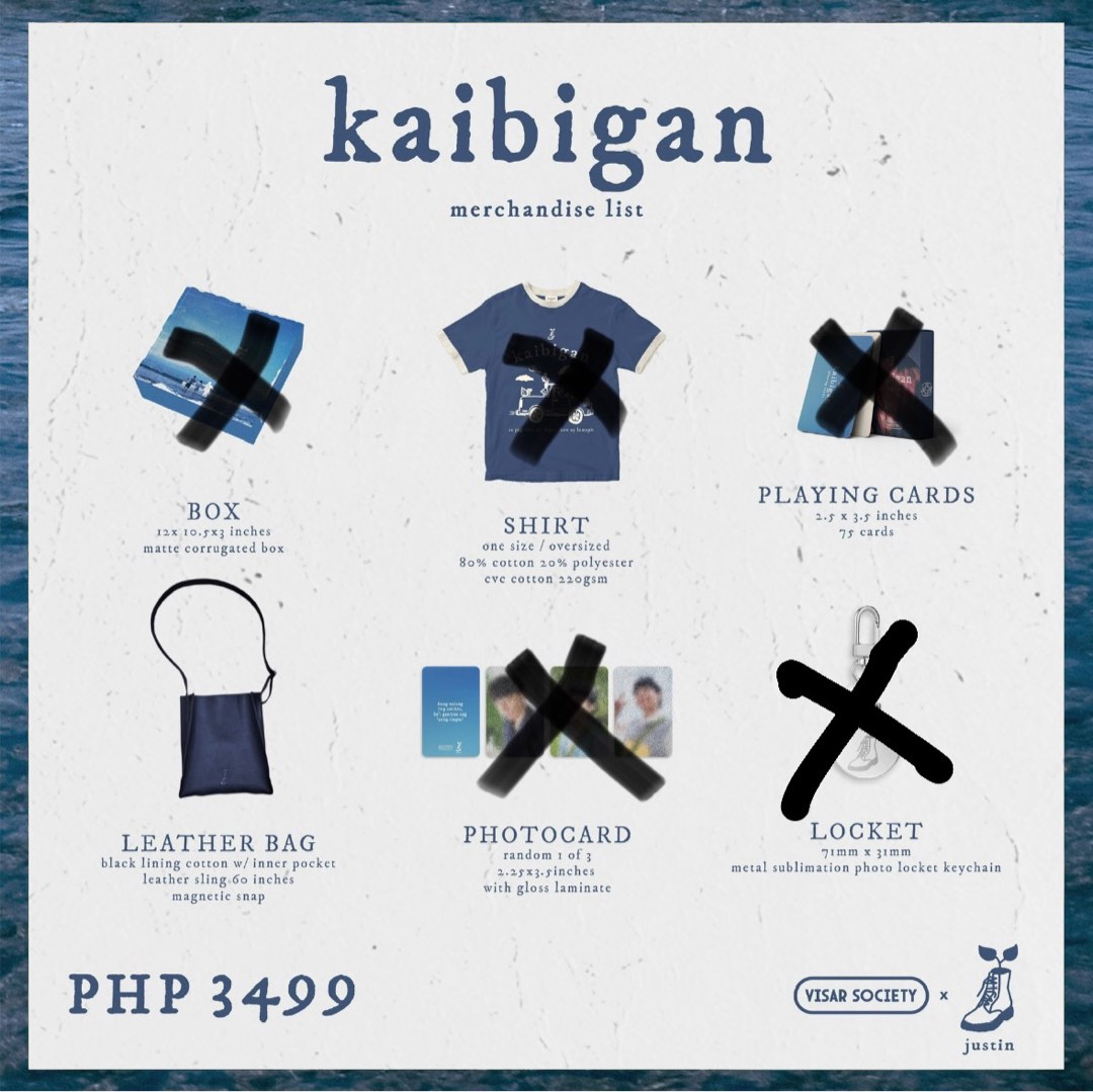 Visar Society x Justin: Kaibigan Merch | SB19 Justin | LEATHER BAG ...