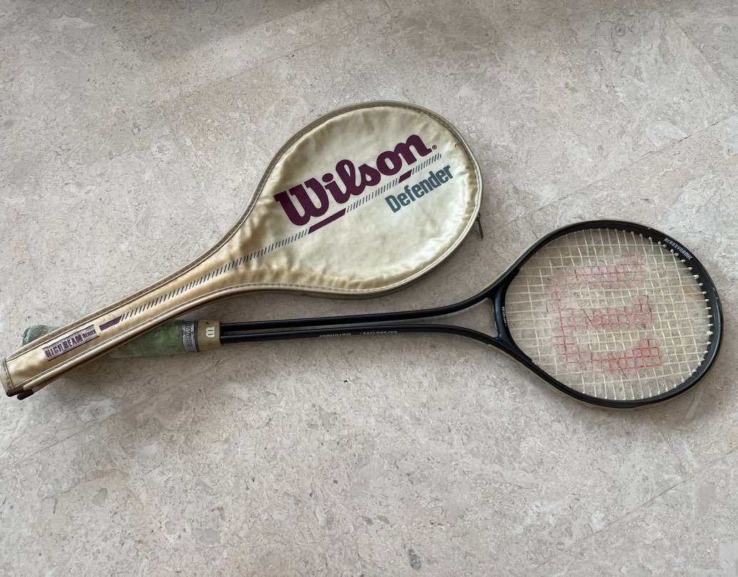 Wilson Defender Squash Racquet, Sports Equipment, Sports & Games ...
