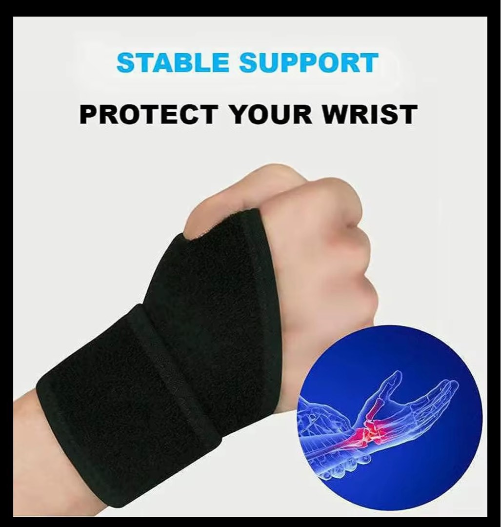 Wrist support, Sports Equipment, Exercise & Fitness, Toning ...
