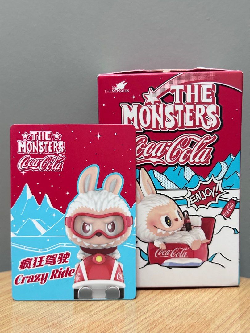 WTS Popmart Labubu The Monsters Coca-Cola series: Crazy Ride, Hobbies ...